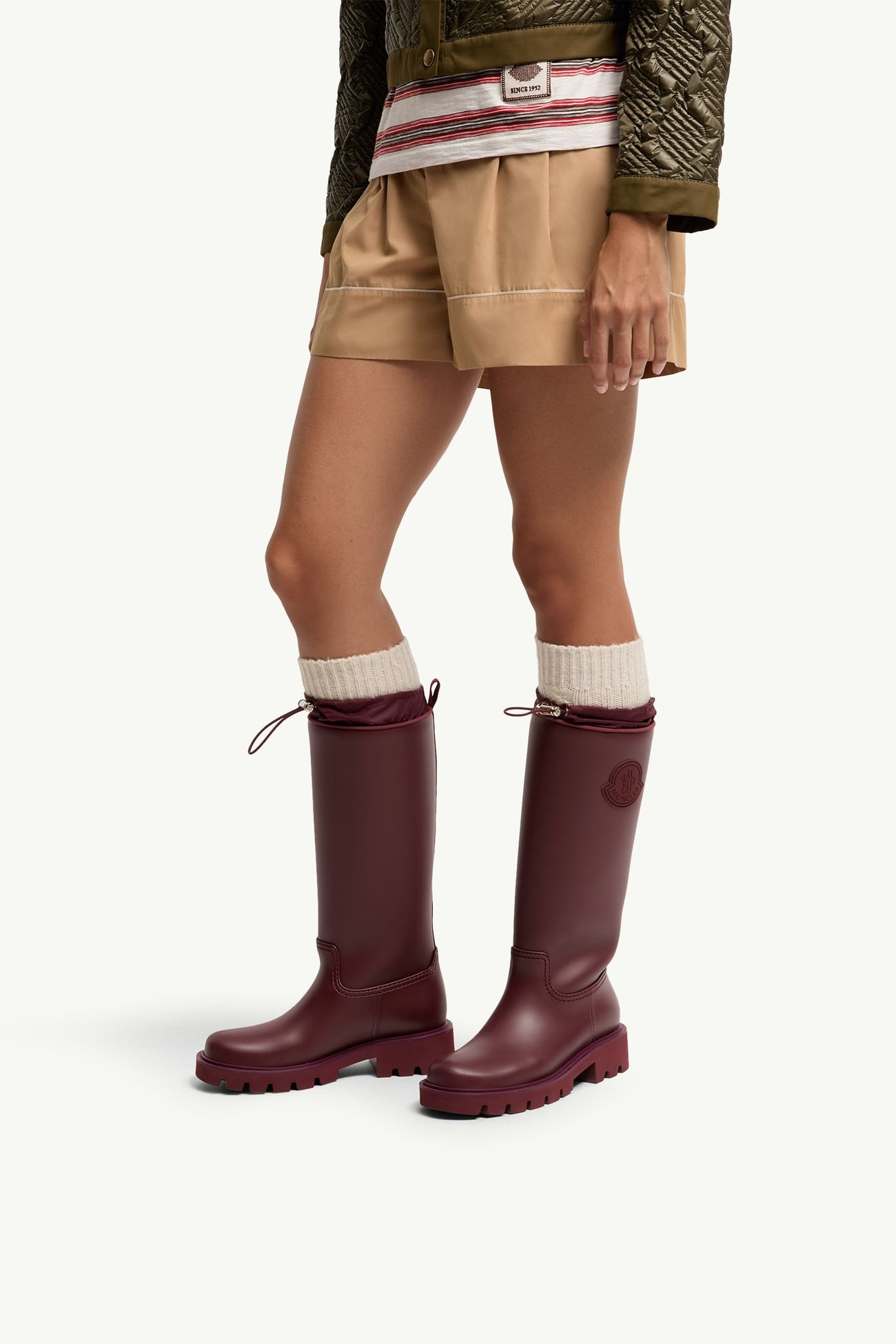 MONCLER Moncler Drawstring Waterproof Boots